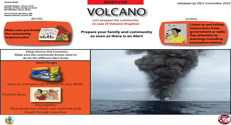 National Disaster Council: Volcano Preparedness – Solomon Classifieds